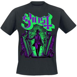 GHOST Leves Mes Amis T-Shirt schwarz in 4XL GHOSRX103629BK