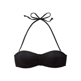 Buffalo Bikinitop 'Happy' Damen Gr&ouml;&szlig;e 80 schwarz