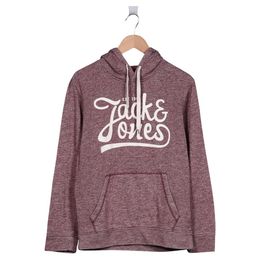 Jack & Jones JACK & JONES Kapuzenpullover Herren Gr&ouml;&szlig;e M Second Hand bordeaux