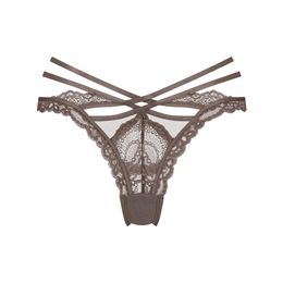 Hunkem&ouml;ller Hunkem&ouml;ller String 'Janine' Damen Gr&ouml;&szlig;e L braun Winterschuhe