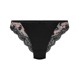 Hunkemöller Hunkemöller Panty 'Caro' Damen Größe XL rosa / schwarz