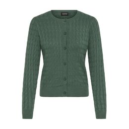 oxmo Strickjacke 'Oxisasja' Damen Gr&ouml;&szlig;e XXL dunkelgr&uuml;n