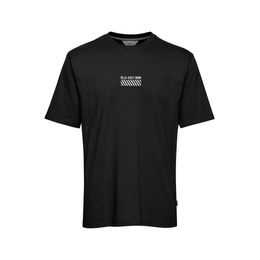 !Solid T-Shirt 'RUI' Herren Gr&ouml;&szlig;e XL schwarz / wei&szlig;