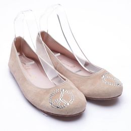 Pretty Ballerinas Halbschuhe Damen Gr&ouml;&szlig;e 37 beige