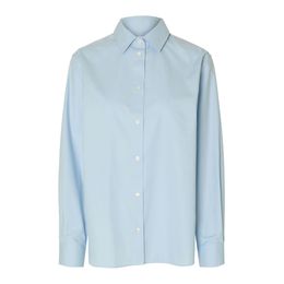 Selected Bluse 'SLFESTER' Damen Gr&ouml;&szlig;e M hellblau