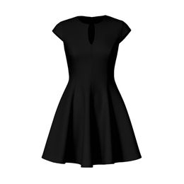 Goddiva Minikleid Damen Gr&ouml;&szlig;e 40 schwarz Winterkleid