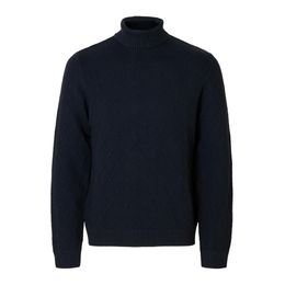 Selected Pullover 'SLHTrevor' Herren Gr&ouml;&szlig;e S nachtblau