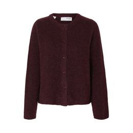 Selected Strickjacke 'SLFLulu' Damen Gr&ouml;&szlig;e XL aubergine