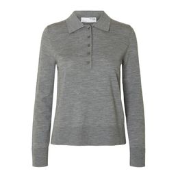 Selected Pullover 'SLFThea' Damen Gr&ouml;&szlig;e XS graumeliert