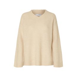Selected Pullover 'SLFSIA' Damen Gr&ouml;&szlig;e XS beige