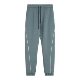 Bershka Hose Herren Gr&ouml;&szlig;e 33 rauchblau / wei&szlig;