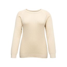 Vero Moda Curve Pullover 'NEWLEX' Damen Gr&ouml;&szlig;e 4XL beige