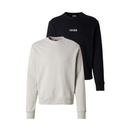 Jack & Jones Jack & Jones Sweatshirt 'JCOSTANCE' Herren Gr&ouml;&szlig;e XS greige / schwarz / wei&szlig;
