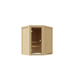 Karibu Innensauna Divna inkl. Saunaofen 3,6kW integr. Steuerung