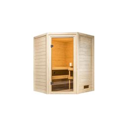 Karibu Innensauna Danika inkl. Saunaofen 3,6kW integr. Steuerung