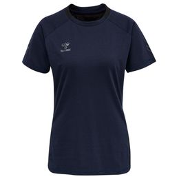 Hummel Funktionsshirt 'Cima' Damen Gr&ouml;&szlig;e L dunkelblau / silber