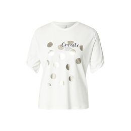 Only T-Shirt 'ONLFREE' Damen Gr&ouml;&szlig;e XS gold / schwarz / offwhite