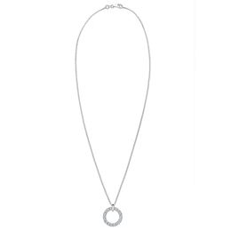 Elli Kette 'Kreis' Damen Gr&ouml;&szlig;e 45 silber / transparent