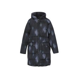 Gaya Mantel Damen Gr&ouml;&szlig;e XL taubenblau / schwarz Wintermantel
