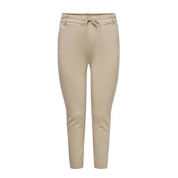 Only Carmakoma Hose 'GOLDTRASH' Damen Gr&ouml;&szlig;e 52 Gro&szlig;e Gr&ouml;&szlig;en beige