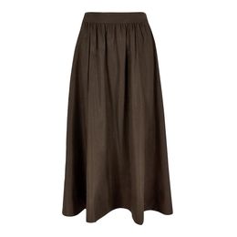 Apricot Soft Woven A-Line Midaxi Skirt ' ' Damen Gr&ouml;&szlig;e 38 braun