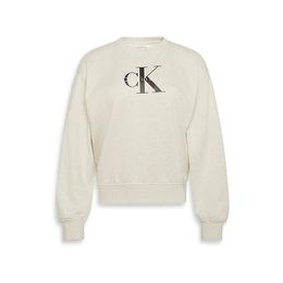 Calvin Klein Jeans Sweatshirt female Grey size XXL