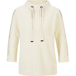 CREATION L PREMIUM Damen Wollpullover ecru Gr&ouml;&szlig;e 44