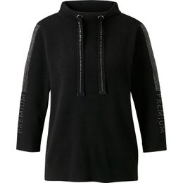CREATION L PREMIUM Damen Wollpullover schwarz Gr&ouml;&szlig;e 36