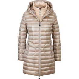CREATION L PREMIUM Damen Daunenjacke 2-in-1 Optik sesam-elfenbein Gr&ouml;&szlig;e 46