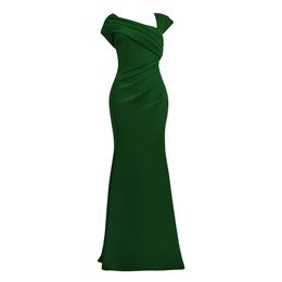 Goddiva Maxikleid Damen Gr&ouml;&szlig;e 40 gr&uuml;n Winterkleid