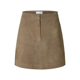 Selected Skirt 'SLFKAYA' female Brown size 40