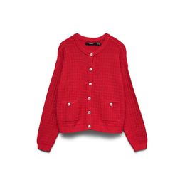V&eacute;ro Moda Vero Moda Knit Cardigan 'VMHARPER' female Red size XL