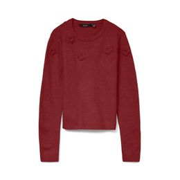 Vero Moda Curve Pullover 'VMCRose' Damen Gr&ouml;&szlig;e XXL merlot