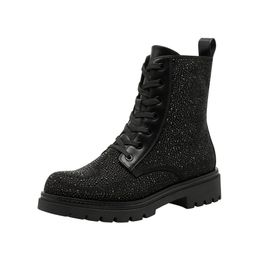 Marco Tozzi Stiefelette in BLACK GLITTER | Gr.: 38