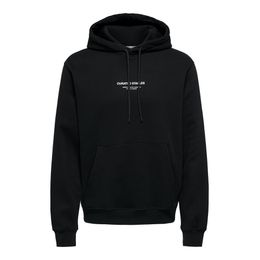 Only & Sons ONLY & SONS Kapuzenpullover in Black | Gr.: L