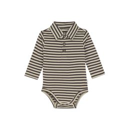 Noppies Body Spur in Stripe Pattern Dark Grey | Gr.: 56