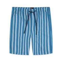 Schiesser Pajama Pants ' Bermuda - Mix + Relax ' male Blue size 50