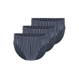 Schiesser Mini Slip / Unterhose 95/5 Essentials Organic Cotton in Dunkelblau | Gr.: 3XL