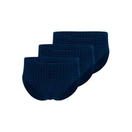 Schiesser Mini Slip / Unterhose Cotton Casual Organic Cotton in Dunkelblau | Gr.: XXL