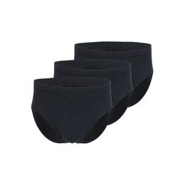 Schiesser Mini Slip / Unterhose Cotton Casual Organic Cotton in Schwarz | Gr.: L