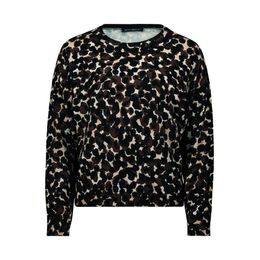 Betty Barclay Feinstrickpullover mit Fledermaus&auml;rmeln in Braun/Beige | Gr.: 38