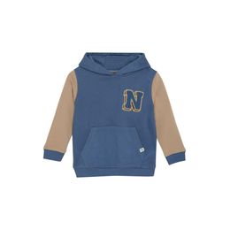 Noppies Hoodie in Blau/ Beige | Gr.: 128