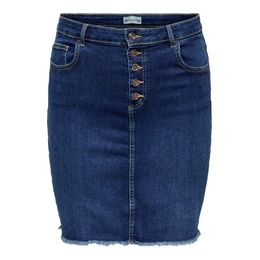 Only Carmakoma Jeansrock in Dark Blue Denim | Gr.: 48