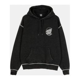 Santa Cruz Hoodie "Moon Dot Reflection Front Hood" in Schwarz | Gr.: 14