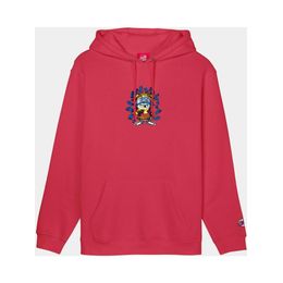 Santa Cruz Hoodie "Grabke All Around Front Hood" in Grau | Gr.: M