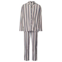 Hanro Pyjama Cozy Comfort in Redwood stripe | Gr.: XL