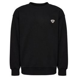 Hummel Sweatshirt Hmljr Loose Kinder in BLACK | Gr.: 104