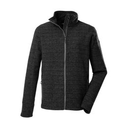 G.I.G.A. by Killtec Fleecejacke "GW 42 MN FLC JCKT", Herren, Gr. M, schwarz, Oberstoff: 100% Polyester, G.I.G.A. DX BY KILLTEC, Jacken, G.I.G.A. DX Fleecejacke: Melange Optik, Zipper-Taschen, Kinnschutz