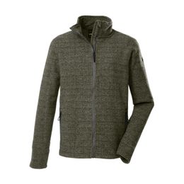 G.I.G.A. by Killtec Fleecejacke "GW 42 MN FLC JCKT", Herren, Gr. L, grün (olivgrün), Oberstoff: 100% Polyester, G.I.G.A. DX BY KILLTEC, Jacken, G.I.G.A. DX Fleecejacke: Melange Optik, Zipper-Taschen, Kinnschutz