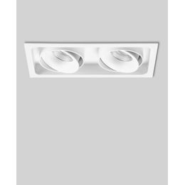 prediger.base p.003.101E2-F LED Decken-Einbau-Strahler WW/DTW/2x 574/60°/CRI90 (250 mA)